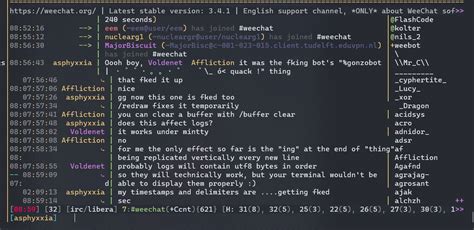 Weechat Corrupts On Zero Width Character U200b · Issue 1770 · Weechat