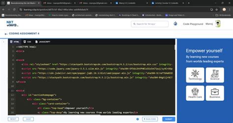 Manoj Ss On Linkedin Day1 30daysofcoding 30daysofcoding Ccbp