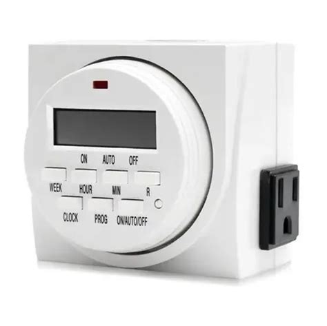 Temporizador Digital Timer 2 Conexiones 110v 10a Envío Gratis