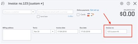 1 Quickbooks Invoice Templates — Method