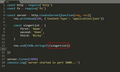 Day 15 Sending Json To Client Learning Node Js In 30 Days Mini Series Nerdjfpb Writings