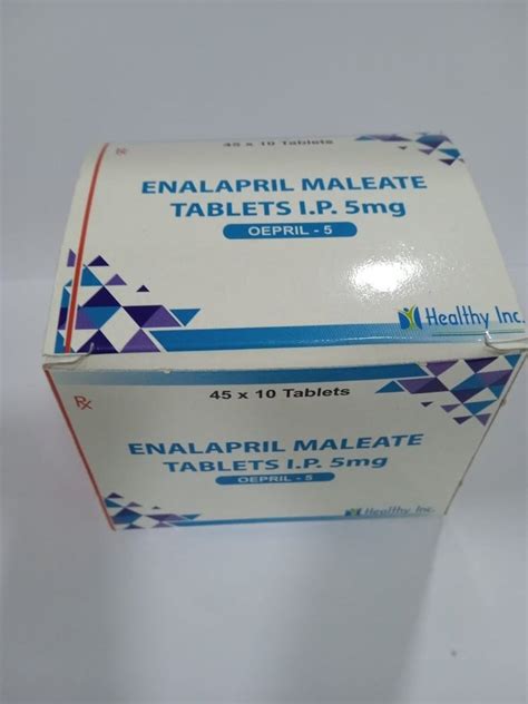 Enalapril Maleate 25 Mg Tablets Prescription At Rs 193strip In Mumbai