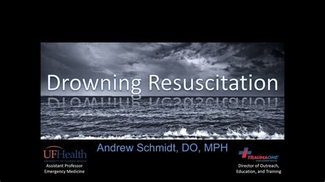 Resuscitation Of A Drowning Victim A Literature Review