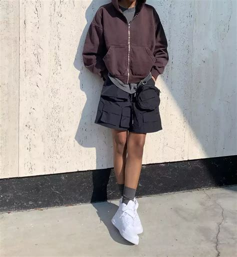 欧美高街神裤工装短裤男外穿宽松美式机能五分裤子男夏季潮牌ins