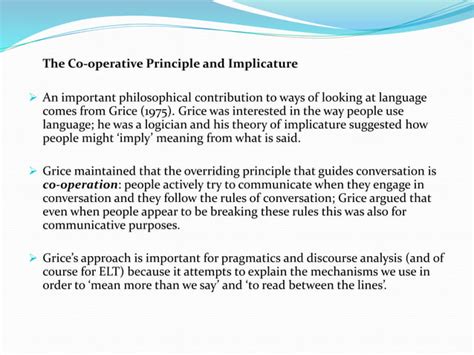 Pragmatics And Discourse Context And Speech Acts Pptx