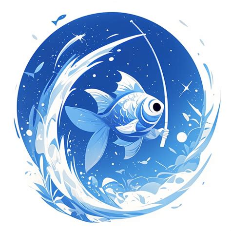 El Pez Luna Refleja La Luz Bajo El Agua Vector Premium Generado Con Ia