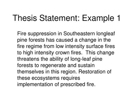 PPT What Is A Thesis Statement PowerPoint Presentation Free Download ID