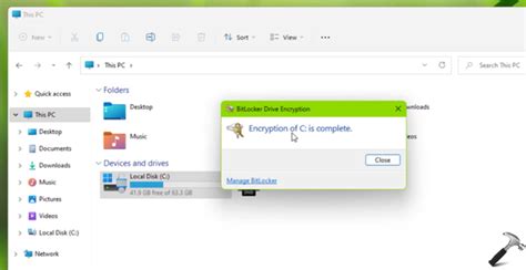 Encrypt Windows 11 Os Drive With Bitlocker