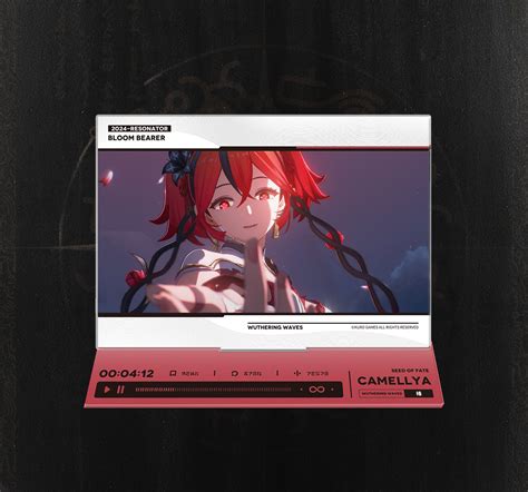 Wuthering Waves Resonator Themed Pv Stills Acrylic Standee