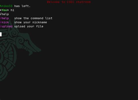 Github Aniko33charles Csec Csec Is A Client Based Encrypted Chat Allows You To Avoid