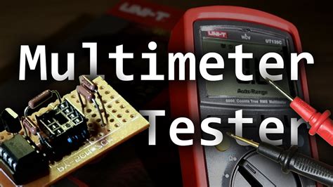 DIY Multimeter Tester YouTube