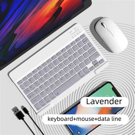 Rechargeable Wireless Keyboard And Mouse Portable Grandado