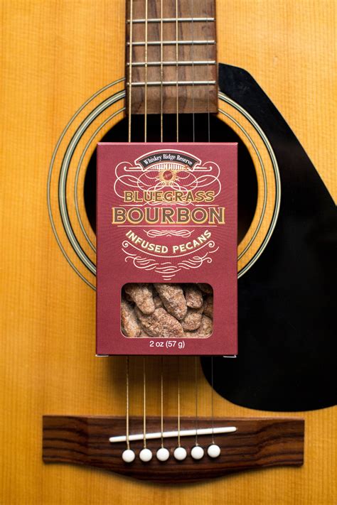 Whiskey Ridge Reserve Bluegrass Bourbon Pecans 2oz Box 3 Pack