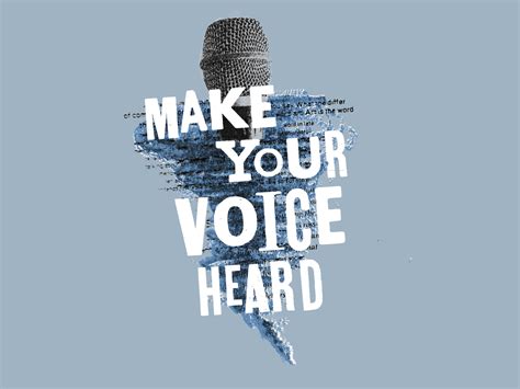 Make Your Voice Heard By Will Givens On Dribbble