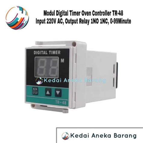 Jual Modul Digital Timer Oven Controller Tr 48 Tr48 220v Ac Output Relay Di Seller Alfira Shop