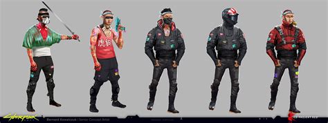 Cyberpunk 2077 Tyger Claw Gang Members
