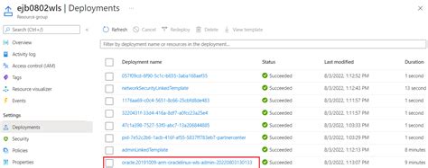 快速入门：在 Azure 虚拟机 Vm 上部署 Weblogic Server Azure Virtual Machines