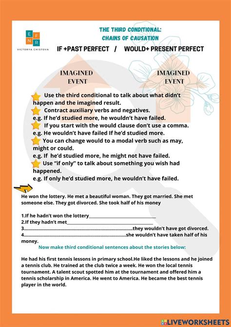 Third Condition… Free Interactive Worksheets 1042147