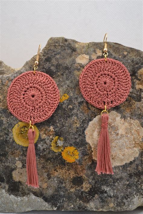 Diy Crochet Earrings Stylish Handmade Jewelry Tutorial Crochet