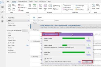 Google Workspace Sync For Microsoft Outlook Not Working Fixed