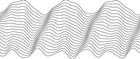 Abstract Wave Pattern Design For Creative Projects And Backgrounds Stock Vector Illustration