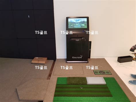 Ts골프 납품실적 6 7 2 인천 청라 개인주택 골프존비전플러스 1대 설치 및 부스공사