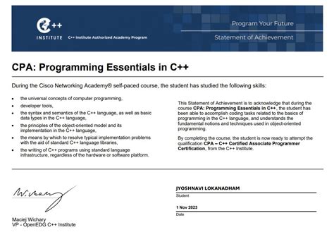 Cisco Lokanadham Jyoshnavi