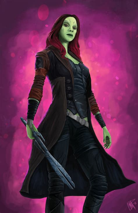 Artstation Gamora Fan Art