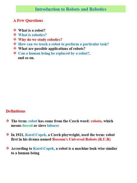 robotics 01 pdf robotics engineering
