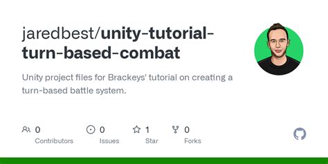 Github Jaredbestunity Tutorial Turn Based Combat Unity Project