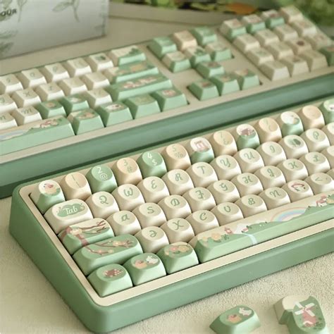 Bringing Spring Keycap Set Seasonal Refresh Kawaiikeycaps
