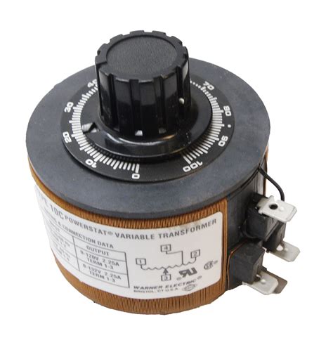 NEW WARNER ELECTRIC C POWERSTAT VARIABLE TRANSFORMER V HZ A PLC Toolbox Supply