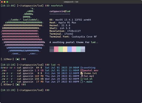 lsd · issue 2106 · catppuccin catppuccin · github
