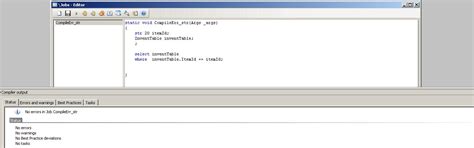 Microsoft Dynamics Ax How To Use Str Variables In Sql Where Expression Dax 2009