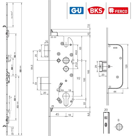 G U Zamek Secury Automatic 2 45928201020v2pz2285730760