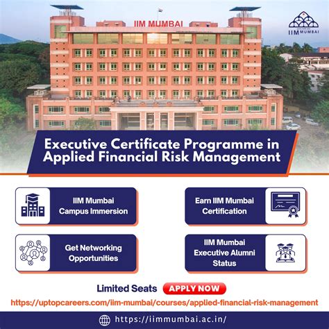 Iim Financial Risk Leadership With Iim Mumbai The Executive