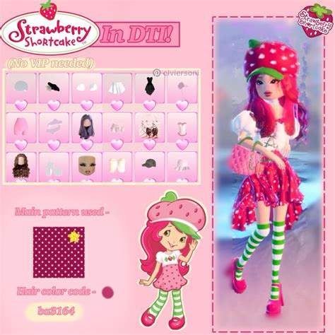 Dti Strawberry Shortcake Theme