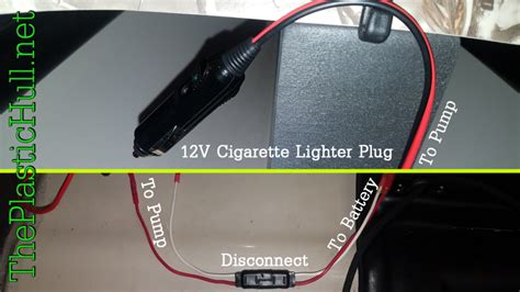 Sit In Kayak Electric Bilge Pump System The Plastic Hull