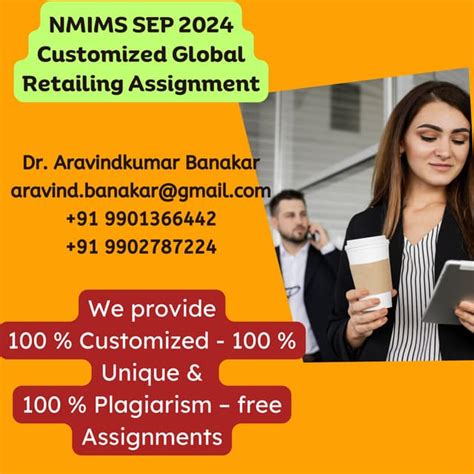 Nmims Sep 2024 Customized Global Retailing Assignment Pdf
