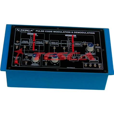 Pulse Code Modulation And Demodulation Trainer 40512