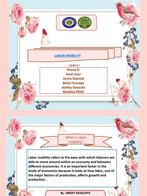 Labor Mobility Pdf Cost Of Living Labour Economics