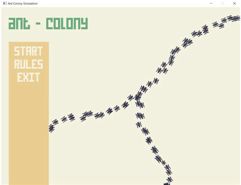 Github Glitterylungsantsimulationsfml Application Created Using C