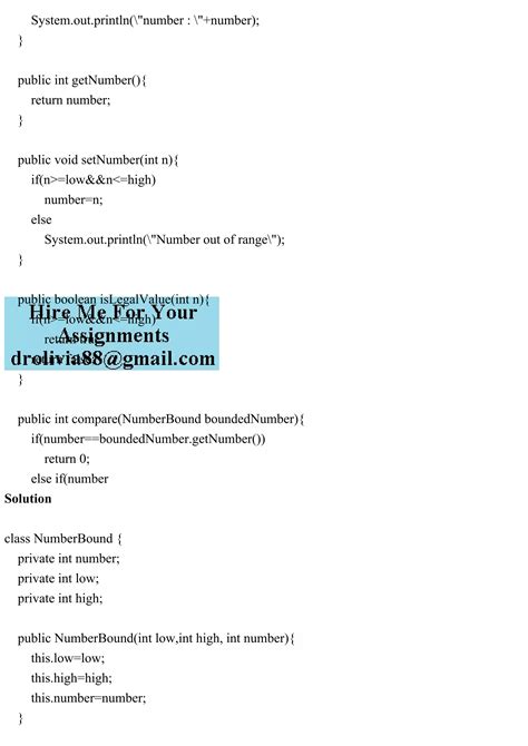 Class Numberbound Private Int Number Private Int Lowpdf