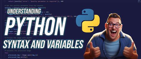 Python Syntax And Variables Hey There Python Enthusiasts If By