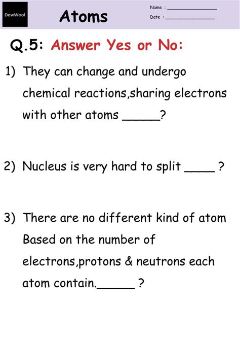 20 Atomic Structure Worksheet