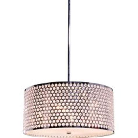 Z Lite 6 Light Ceiling Chrome Incandescent Pendant The Home Depot Canada