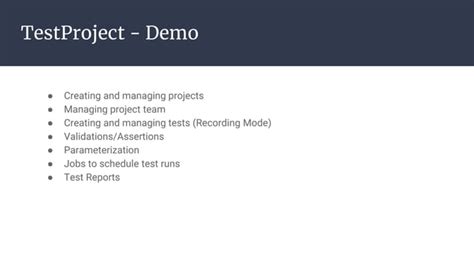 Introduction To Testproject Tool And First Testcase With Testproject