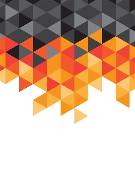 Premium Vector Abstract Geometric Triangle Pattern Modern Background