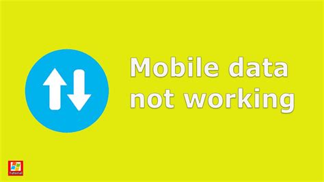 Mobile Data Not Working Samsung Youtube