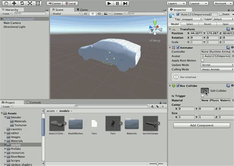 c how to add physics to an object in unity 5 stack overflow